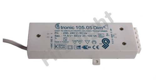TL Tronic 105.05 elektronische halogeen transformator 12V 35-105W | Fir